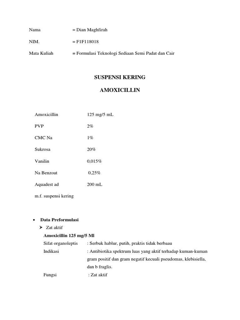 Suspensi Kering | PDF