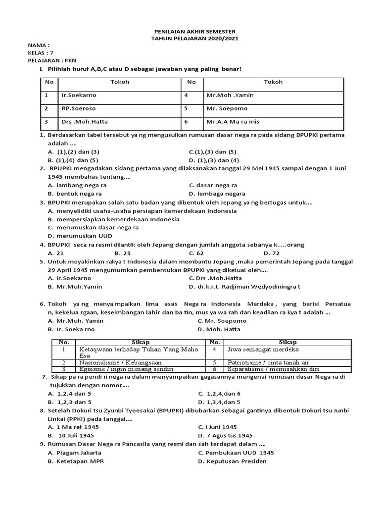 Pas 7 | PDF | Politik | Sejarah