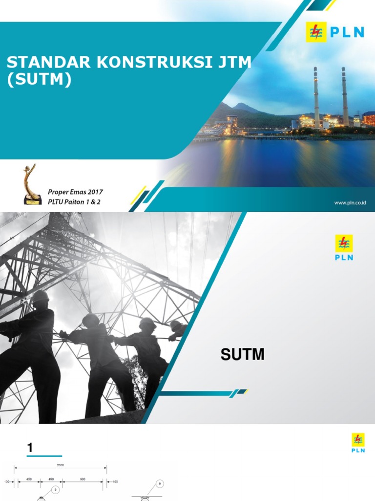 Standar Konstruksi JTM Sutm | PDF