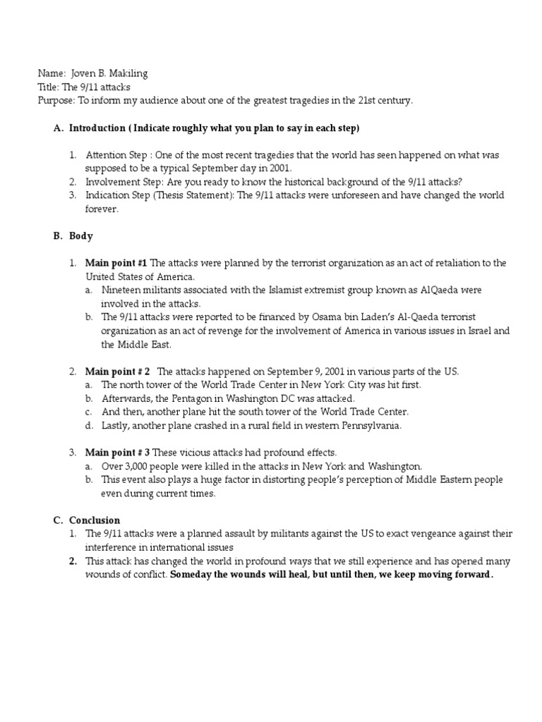 Understanding the 9/11 Attacks | PDF