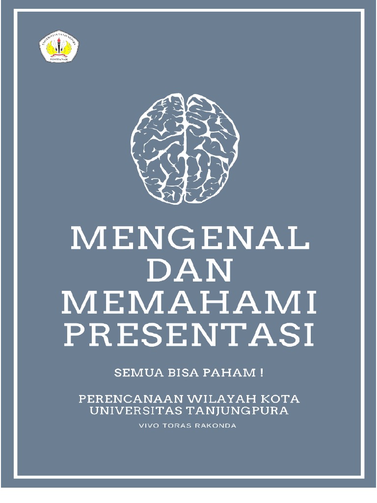 New Buku Mengenal Dan Memahami Presentasi. - Uas Teknik Presentasi - Vivo Toras Rakonda ...