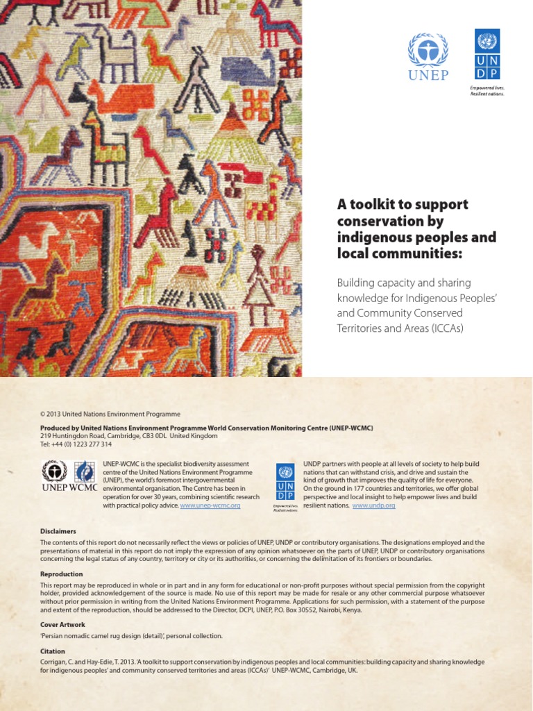 ICCA Toolkit Final Version 2 | PDF | Conservation Biology | Community