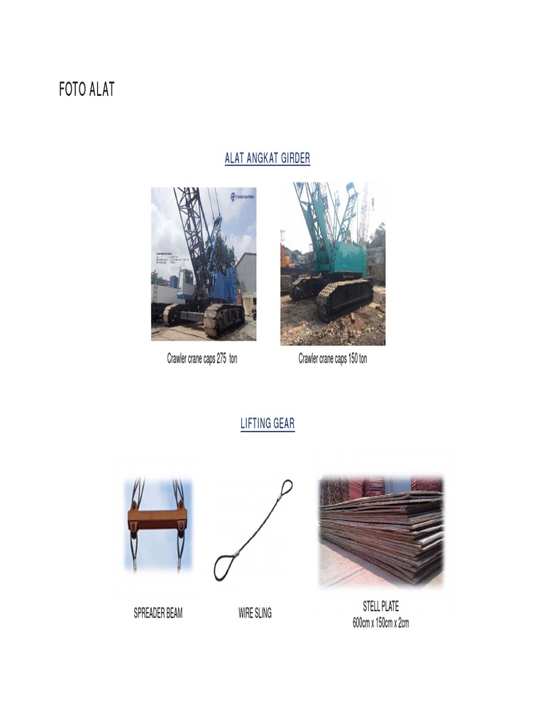 Metode Erection Pc-U Girder Rev 2 - 3 | PDF