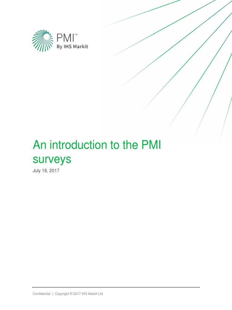 IHS Markit PMI Introduction | PDF | Index (Economics) | Stock Market Index