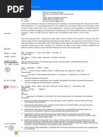 World Bank CV Template | PDF | Project Management