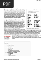 Morse Code Practice Worksheet | PDF | Communication | Encodings