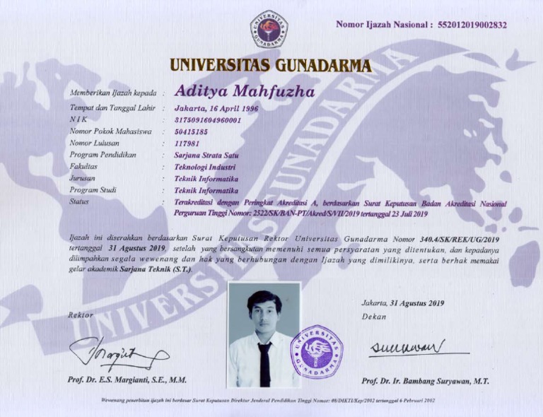 Aditya Ijazah | PDF