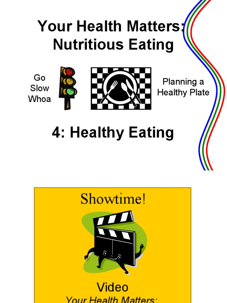 Healthy Eating: Go, Slow, Whoa Guide | PDF | Healthy Diet | Foods