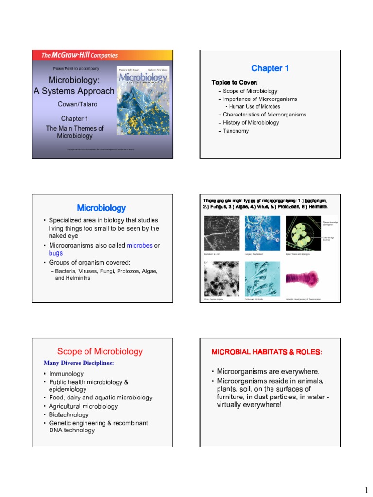 Microbiology: A Systems Approach | PDF | Microorganism | Microbiology