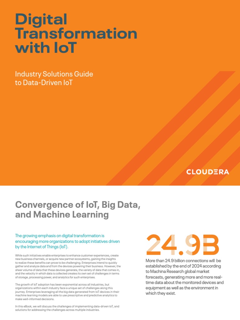 Digital Transformation With Iot: Industry Solutions Guide To Data ...
