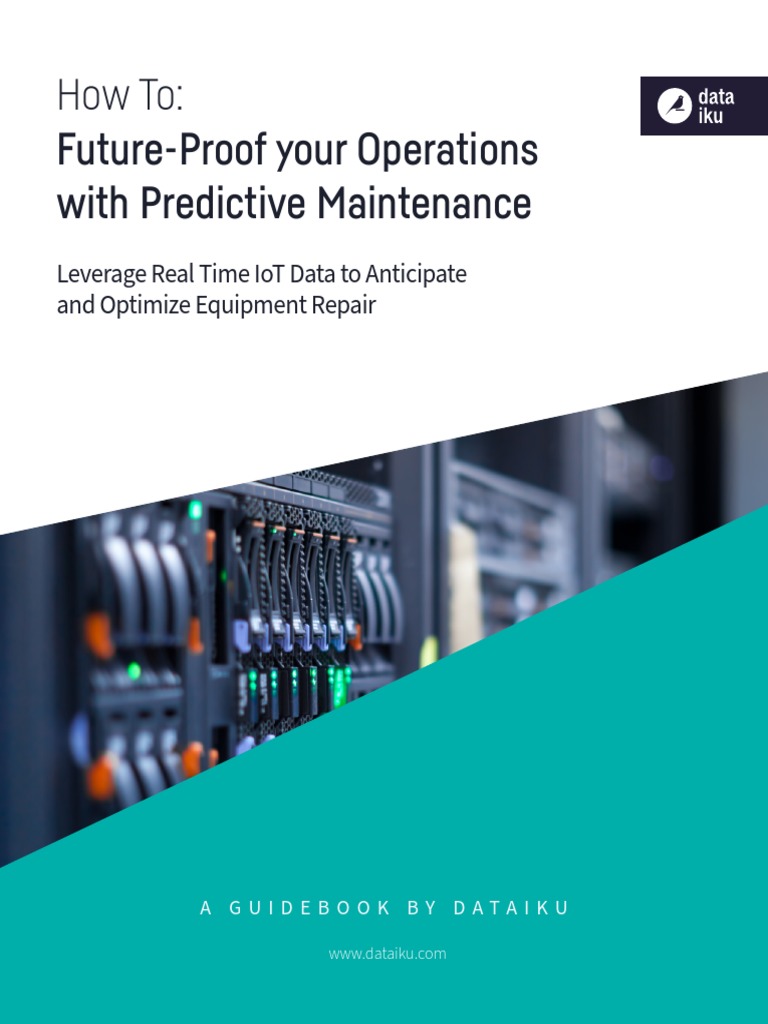 Predictive Maintenance Guidebook | PDF | Internet Of Things | Analytics