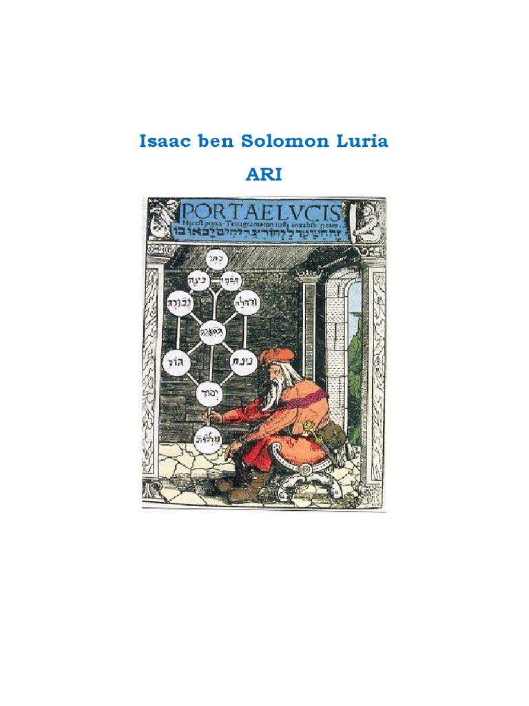 KABBALAH - Isaac Ben Solomon Luria ARI | PDF