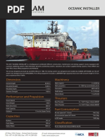 Vessel Specs - OLV VENTURE 1 PDF | PDF | Manufactured Goods | Equipment