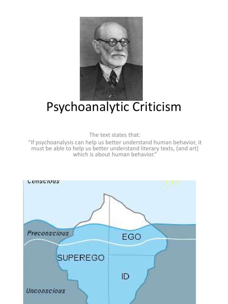 Psychoanalytic Criticism | PDF | Id | Dream