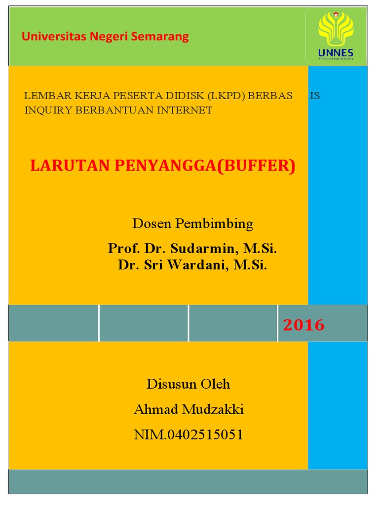 Larutan Penyangga (Buffer) | PDF