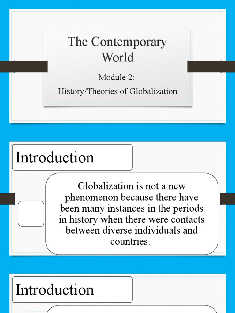 Module 2 - History and Theories of Globalization | PDF | Age Of ...