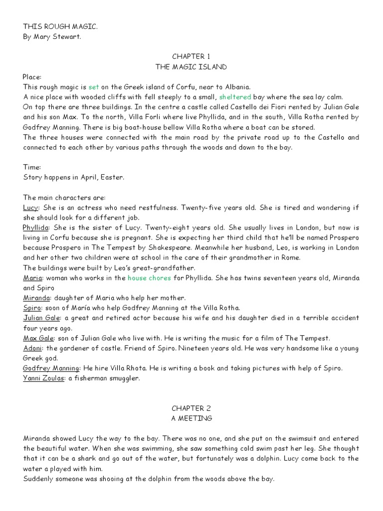 This Rough Magic | PDF