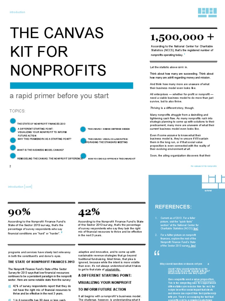 Business Model Template 39 | PDF | Business Model | Nonprofit Organization