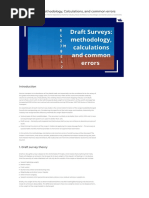 Bunker Survey Calculation - Marine Surveyor Information | PDF ...