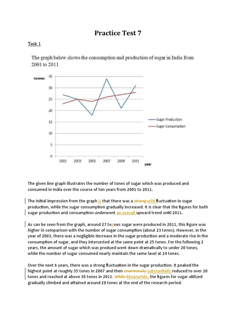 Practice Test 7 Corrected | Download Free PDF | Sedentary Lifestyle ...