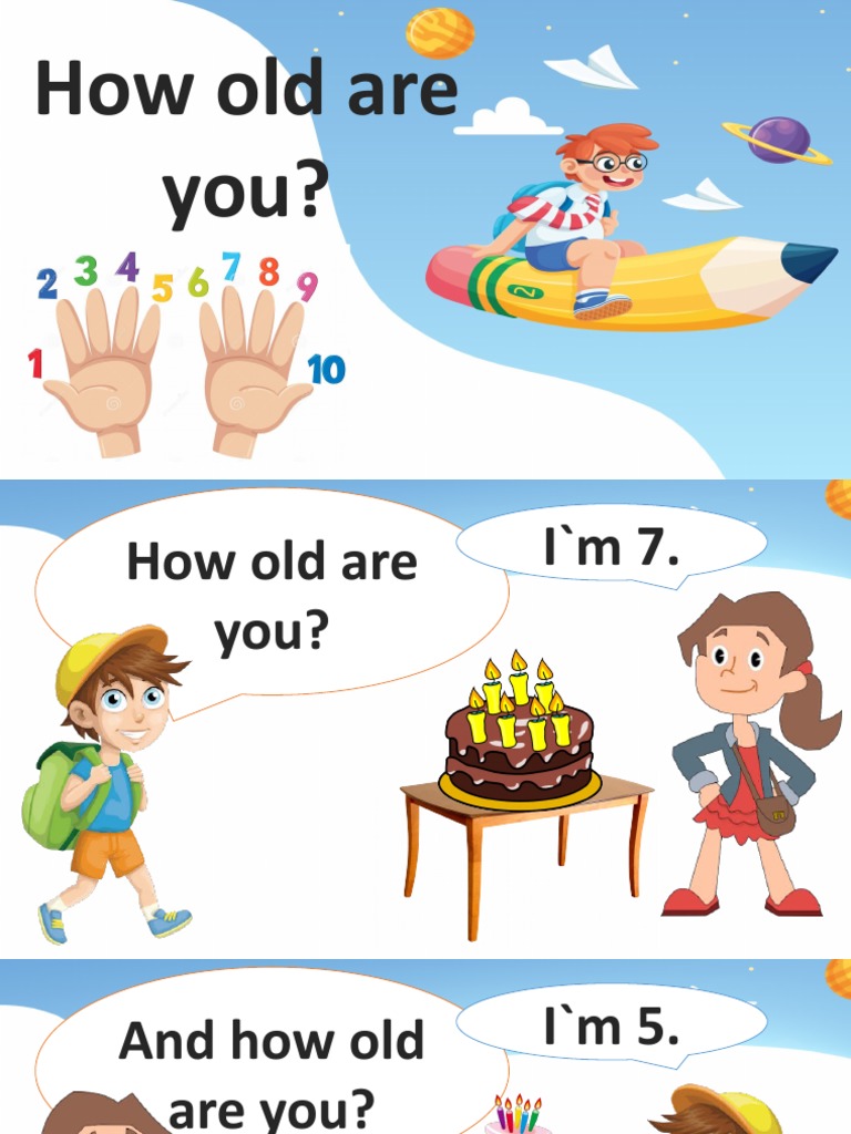 Kids' Age Guessing Game | PDF