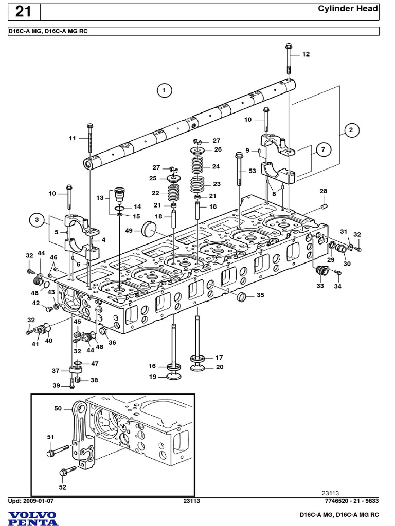 Partslist D16C A MG D16C A MG RC | PDF | Piston | Washer (Hardware)