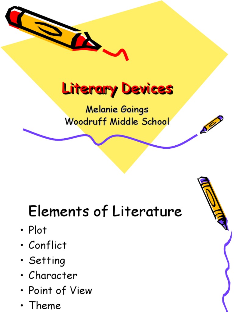 Literary Devices | PDF | Plot (Narrative) | Narration