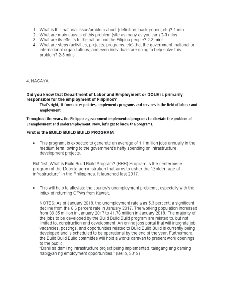 Did You Know That Department of Labor and Employment or DOLE Is ...