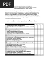 Test Cope Manual | PDF | Estrés (biología) | Las emociones