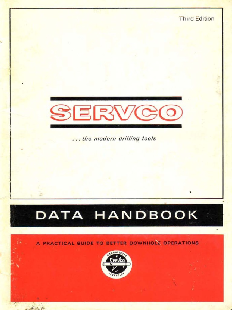 Servco Data Handbook for Downhole Tools | PDF | Casing (Borehole ...