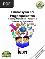 Filipino 2 - Q2-M6 Pagpapahayag Ang Sariling Ideya, Damdamin o Reaksyon | PDF