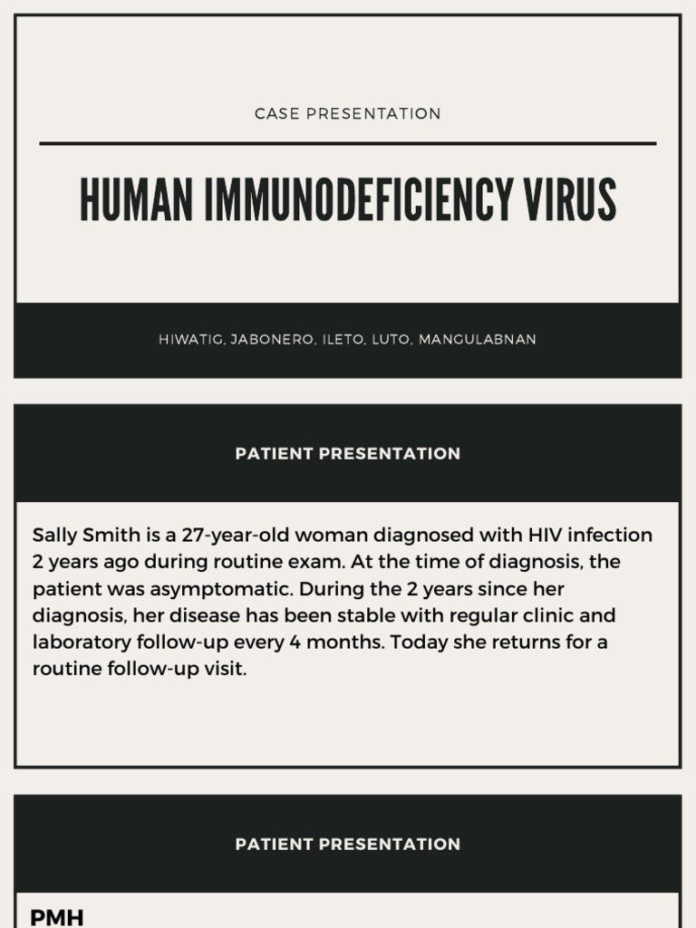 Case Study HIV | PDF | Management Of Hiv/Aids | Hiv/Aids