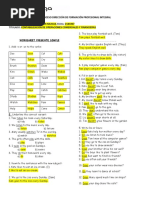 Present Simple Reading Comprehension | PDF