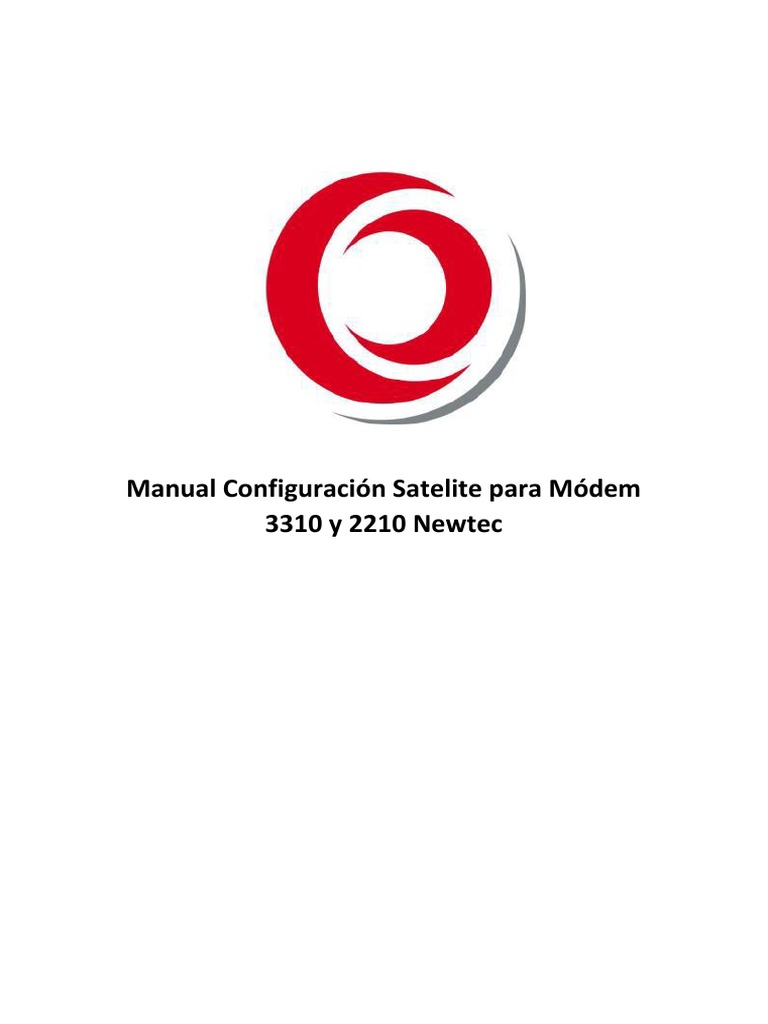 Configuración Módem Newtec 2210/3310 | PDF | Juegos y actividades ...