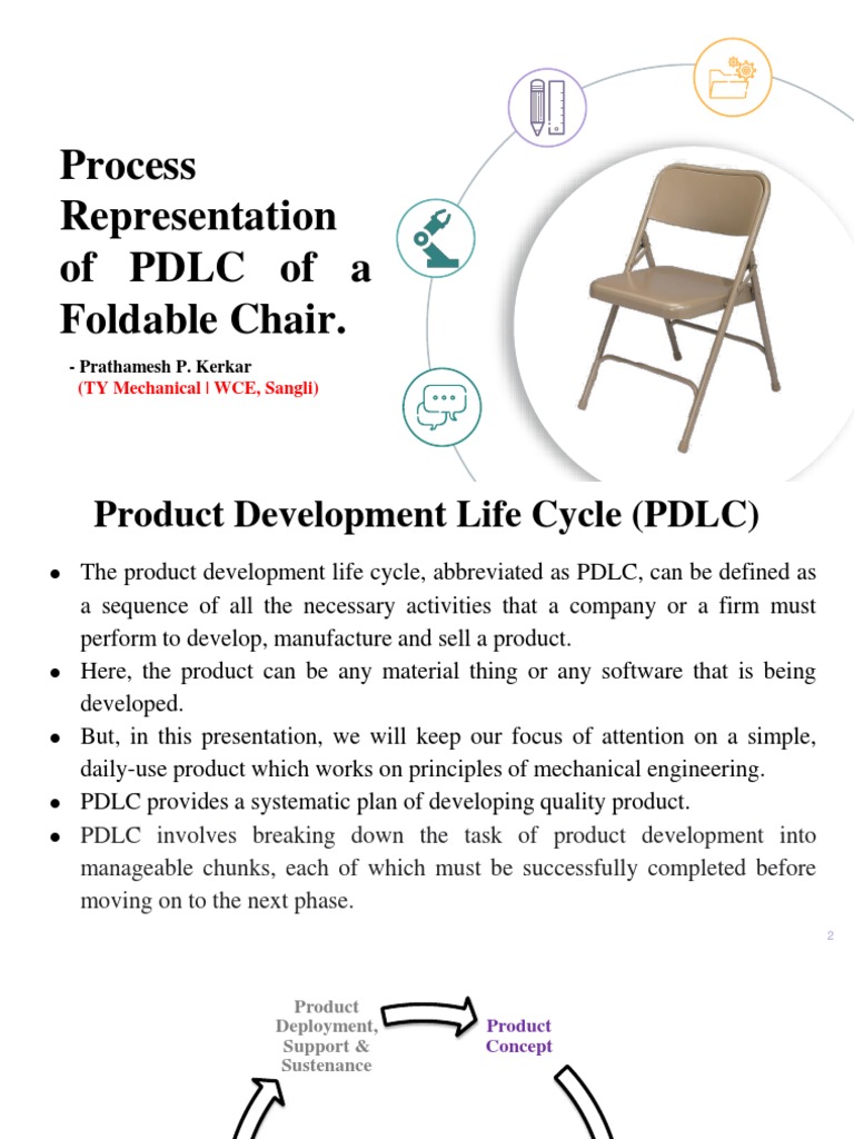 Process Representation of PDLC of A Foldable Chair | PDF | Chair ...
