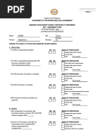 3-Badac Self-Assessment and Audit Form | PDF | Government