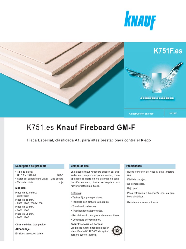 Placa A1 - 15mm - DTP - Fireboard - GM-F-2013-10 | PDF | Materiales | Science