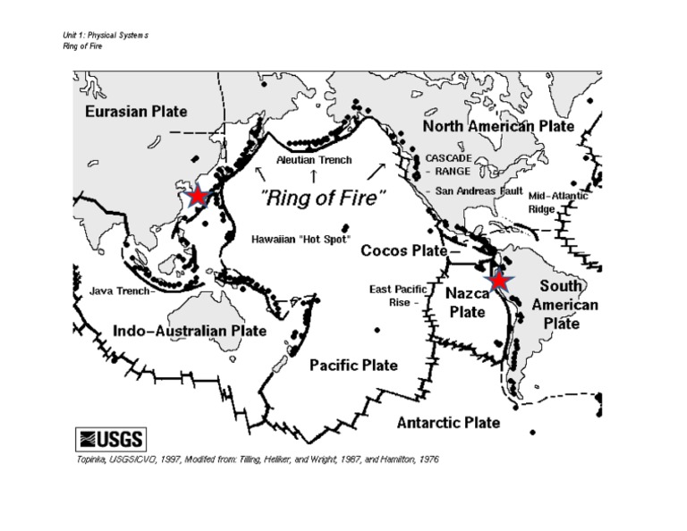 Ring of Fire Map