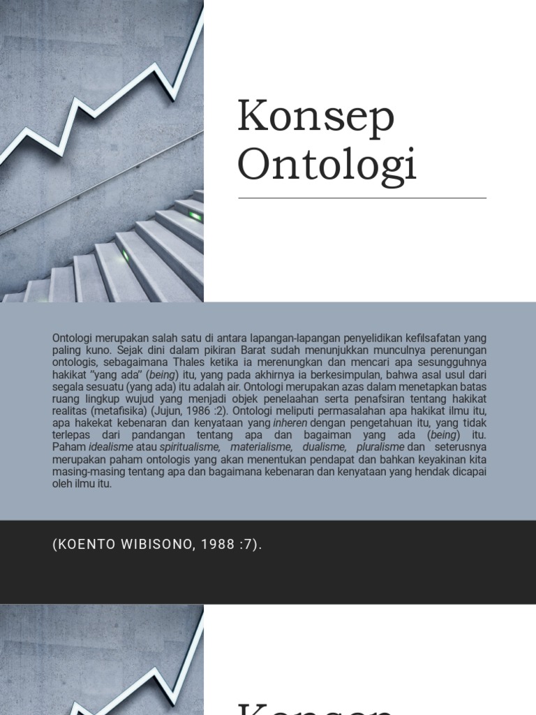 Konsep Ontologi | PDF | Filsafat