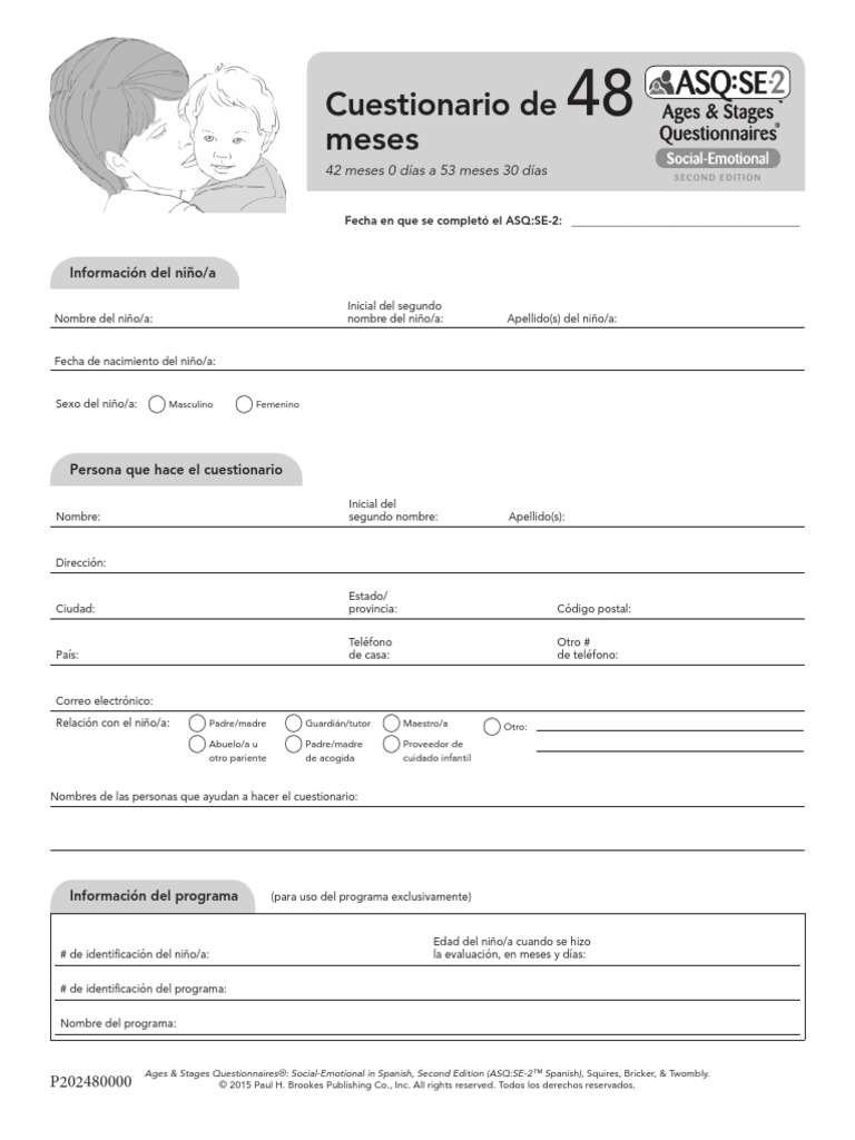 ASQSE 2 48 Meses Set A | PDF | Cuestionario