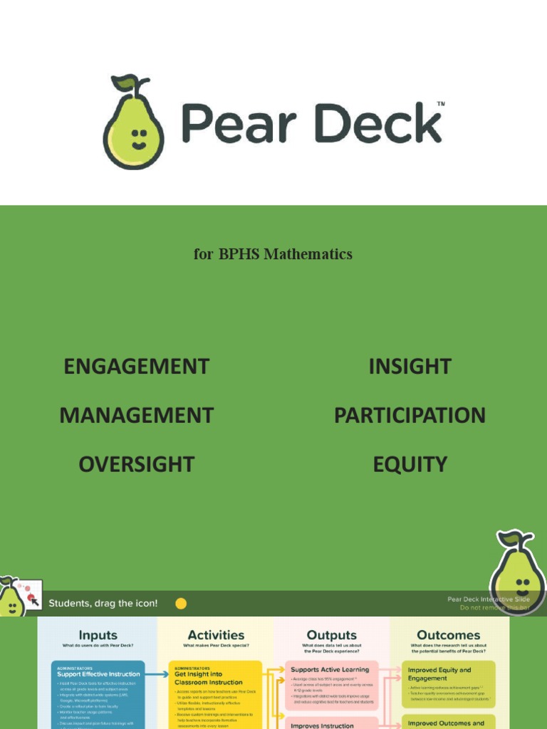 Pear Deck Presentation | PDF | Communication | Teaching