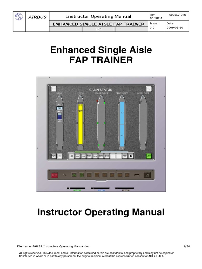 FAP SA Instructors Operating Manual | PDF | Ios | Computer Science