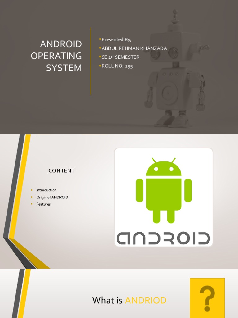 Android Operating System | PDF