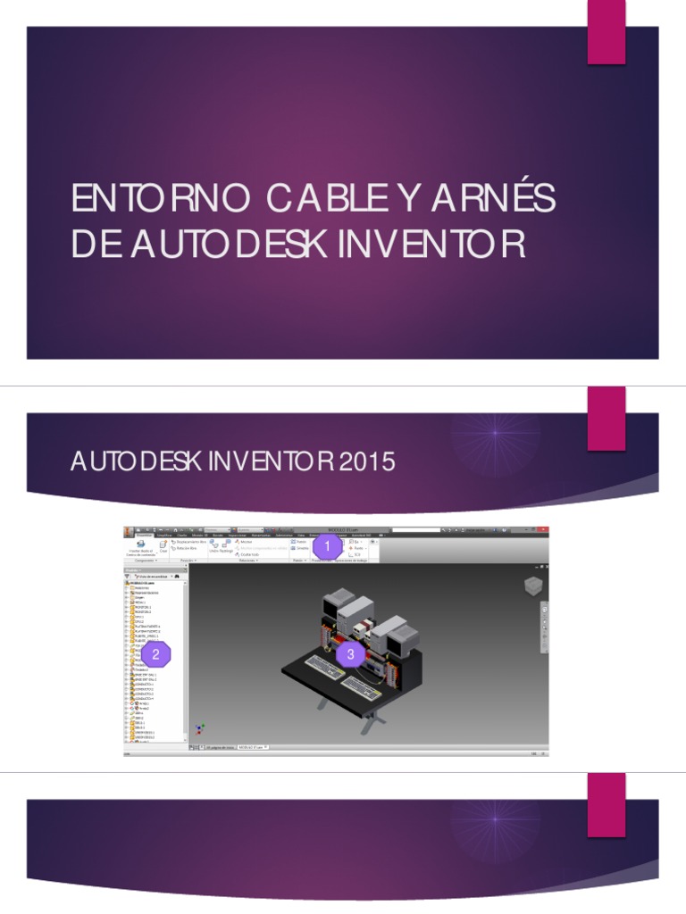 Autodesk Inventor - Cable y Arnes | PDF