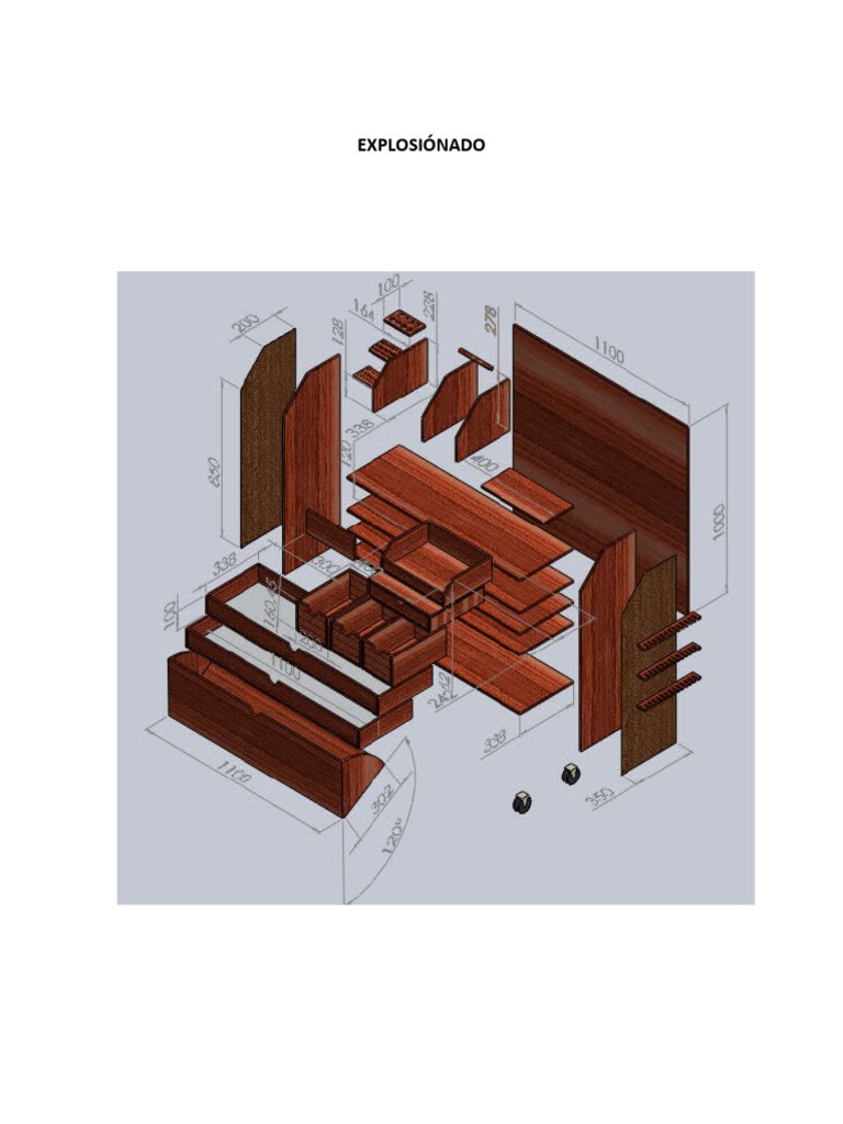 Explosionado Mueble | PDF
