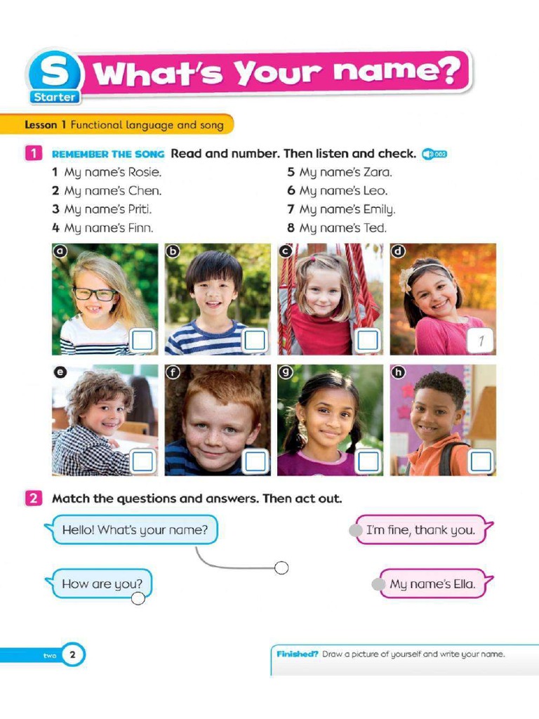 Oxford Thinkers 1 Starter Unit WB | PDF