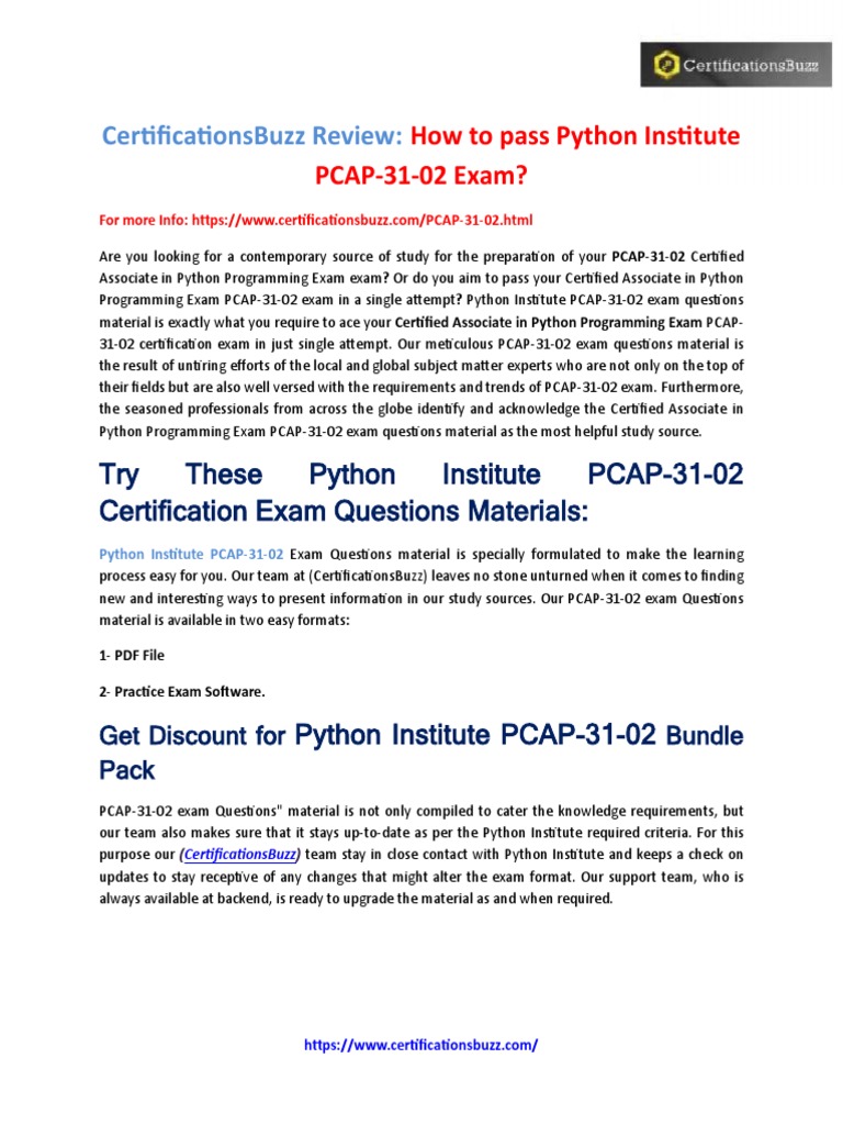 Pcap 31 02 Exam Questions | PDF