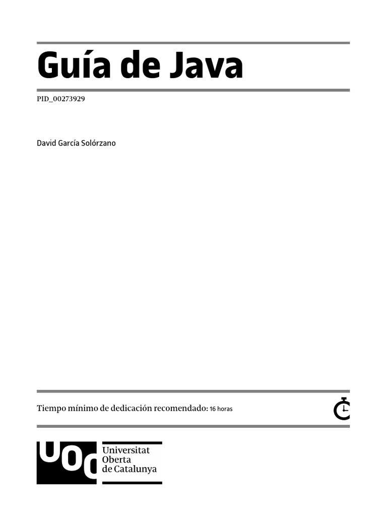 Guia Java | PDF