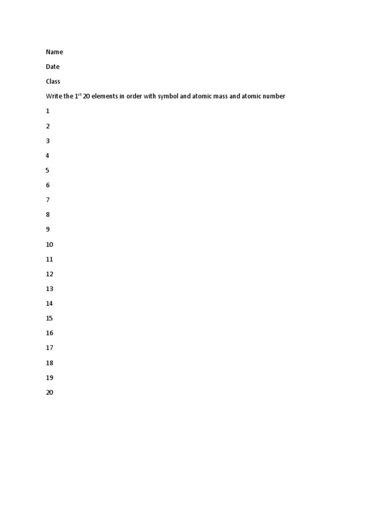 Drawing Ions Worksheet | PDF