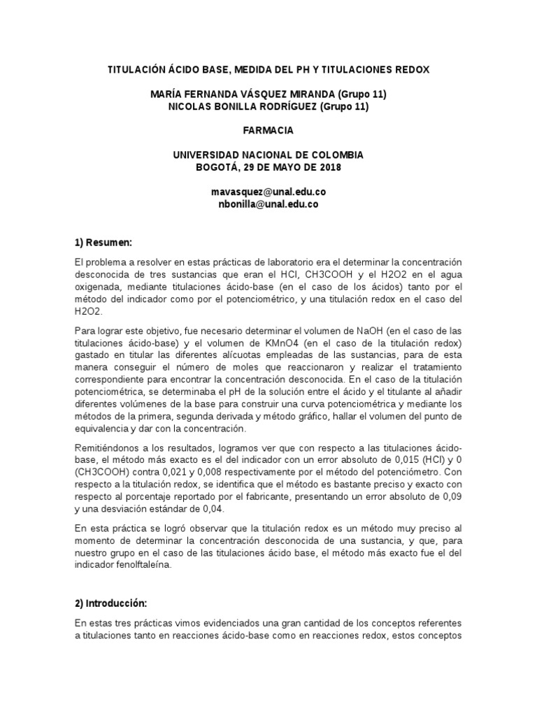 Informe Completo Titulacion | PDF